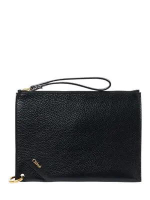 Chloé Spin Zipped Pouch Eggshell