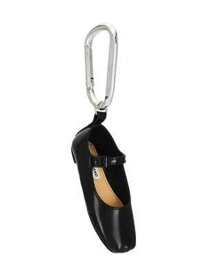 Sandy Liang Mary Jane Pointe Bag Charm - Black