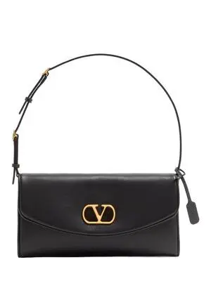 Valentino Garavani Small Nappa Shoulder Bag - Black