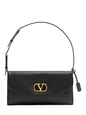 Valentino Garavani Small Nappa Shoulder Bag - Black