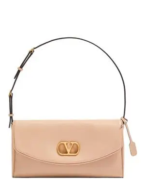 Valentino Garavani Small Nappa Shoulder Bag - Rose Sand