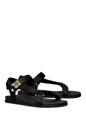 Tory Burch Mellow Trail Sandal - Perfect Black/gold