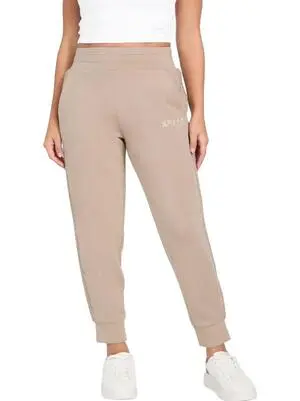 Guess Scuba Joggers With Lace Detail - Beige