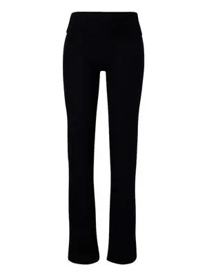 LESET Lauren High-rise Straight Trousers - Black