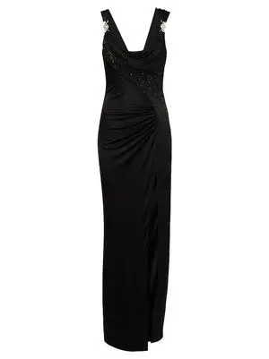 Versace Jersey Gown - Black