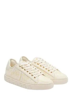 VERSACE Greca Canvas Sneakers