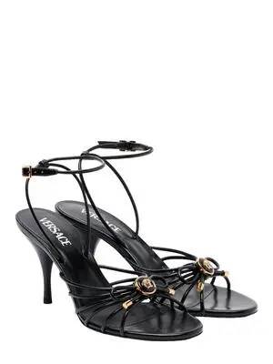 VERSACE Leather Slingback Sandals