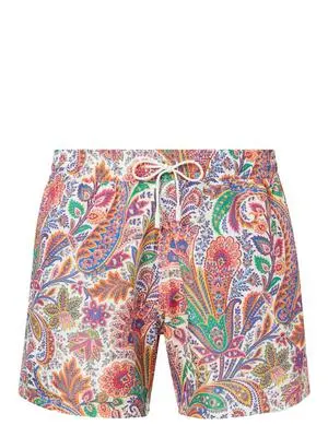 Etro Paisley Swim Trunks - Multicoloured