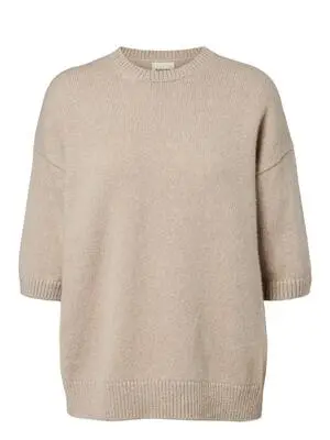 Khaite Ares Cashmere Sweater - Beige