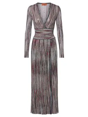 Missoni Striped Lamé Maxi Dress - Multicoloured