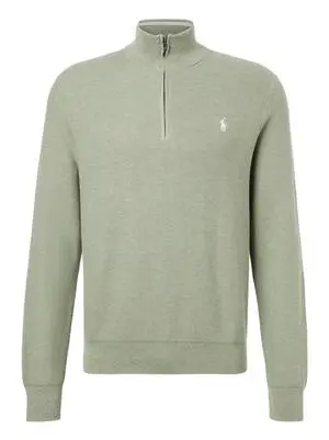 Polo Ralph Lauren Cotton Half-zip Sweater - Green