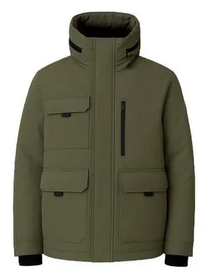 QUARTZ CO. Teslin Recycled Down Winter Jacket - Sage