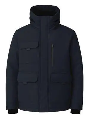 QUARTZ CO. Teslin Recycled Down Winter Jacket - True Navy
