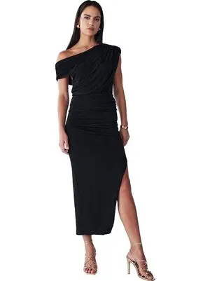 BWLDR Veleda Midi Dress - Black