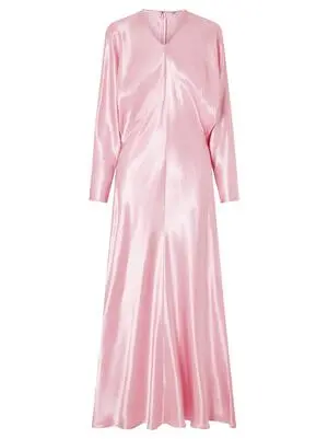 FFORME Naomie Draped Maxi Dress - Pink