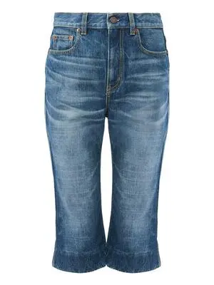 Chloé High-rise Capri Jeans - Faded Indigo