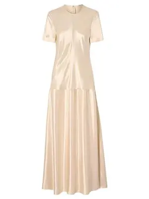 FFORME Clodia Pleated Maxi Dress - Cream