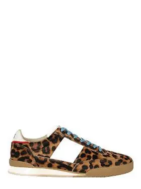 Paul Smith Leopard Print 'dover' Sneakers - Brown