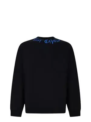 Just Cavalli Printed Sweatshirt - Black
