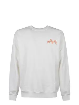 Drole De Monsieur Le Sweatshirt Plateau - White