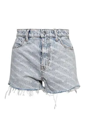 Alexander Wang Bite High Rise Short - Blue