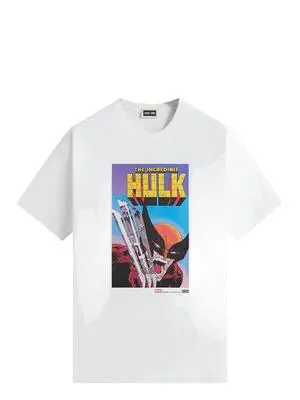 Kith X Marvel Hulk Vintage Tee - White