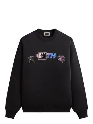 Kith X Marvel Clash Vintage Nelson Crewneck - Black