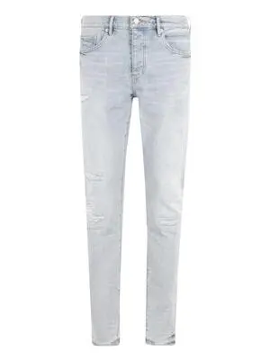PURPLE BRAND Skinny Kivu Repair Jeans - Blue
