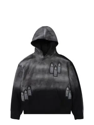WHO DECIDES WAR Faded Hooded Pullover
