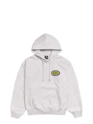 StÜssy Tile Oval Hoodie - Grey
