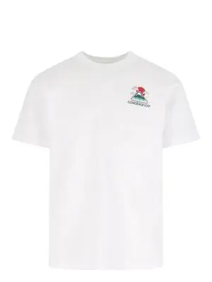 Casablanca Montagne Ondulee T-shirt - White