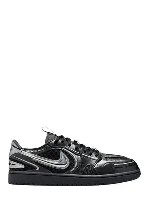 JORDAN 1 Low Method Of Make Sneakers - Black