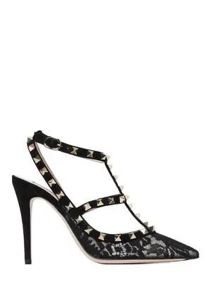 Valentino Garavani Pointed Toe Pump - Black