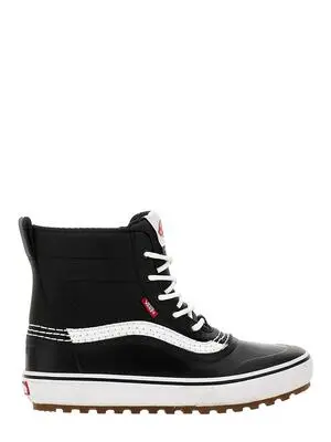VANS High-top Lace-up Sneakers - Black