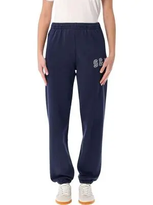 SPORTY & RICH Logo Pants - Blue