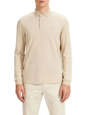 BOSS Polo Shirt Men Beige