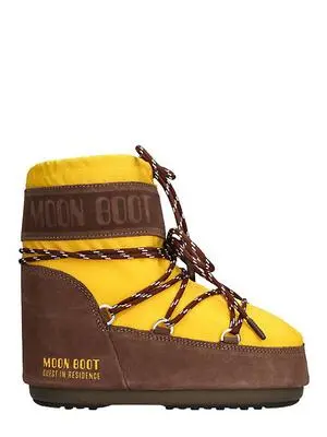 Moon Boot Icon Low Nylon Snow Boots - Yellow