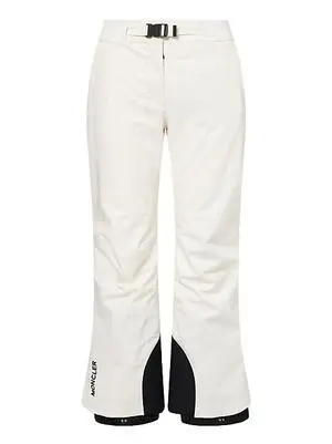 Moncler Padded Straight-leg Stretch-woven Ski Trousers - White