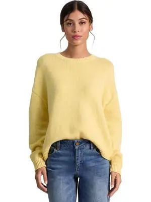 Alice + Olivia Ensley Crewneck - Yellow