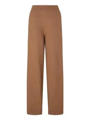 Giorgio Armani Neve Wide Leg Trousers - Brown