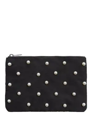 Sea Etta Beaded Bag - Black