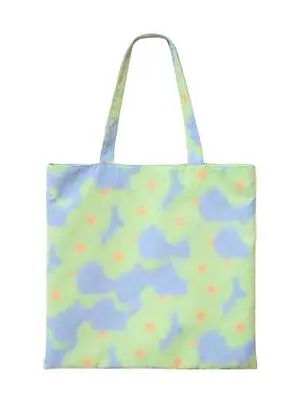 LOST PATTERN Printed Tote - Summer Green