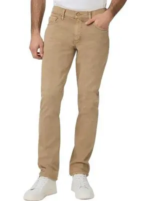 Paige Transcend Lennox Slim Fit Pants - Vintage Light Oak
