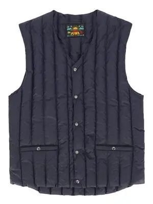 FORTELA Birdie Quilted Nylon Vest Dark Blue