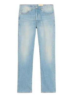 FORTELA 966 John Stone Wash Denim Trousers - D250