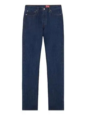 FORTELA 992 Johnny Japan Selvedge High-waisted Denim - Blue