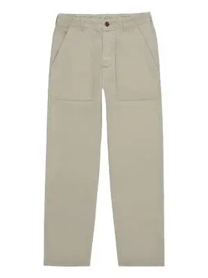 FORTELA Fatigue Bedford Fabric Pocket Trousers - Ice