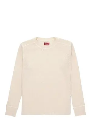 FORTELA Geremia Waffle Knit Jersey - Off White