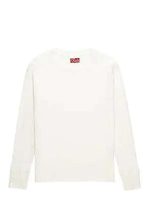 FORTELA Geremia Waffle Knit Jersey - White