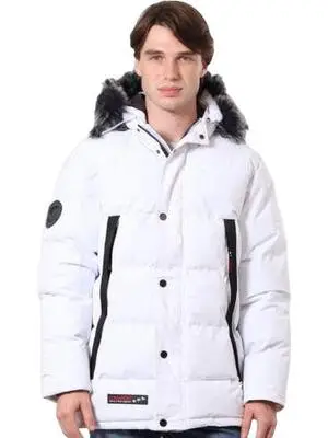 CANADA WEATHER GEAR Heavyweight Parka Jacket White